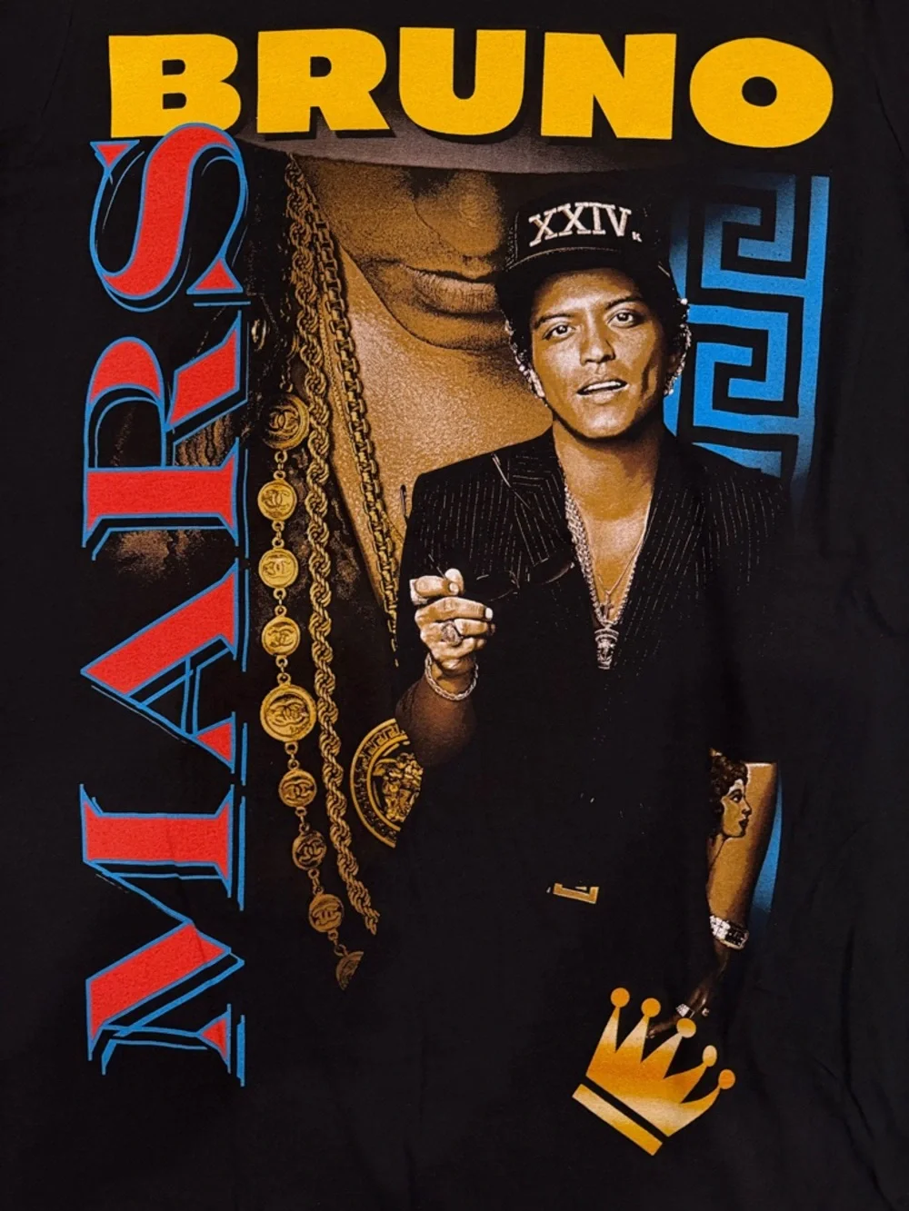 Bruno Mars | Shirts | Bruno Mars 24k Magic World Tour Band Tee Size ...